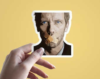 Dr House Md Sticker - Etsy