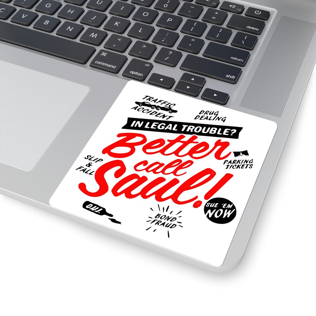 Better Call Saul Sticker Saul Goodman Sticker Jimmy Mcgill - Etsy