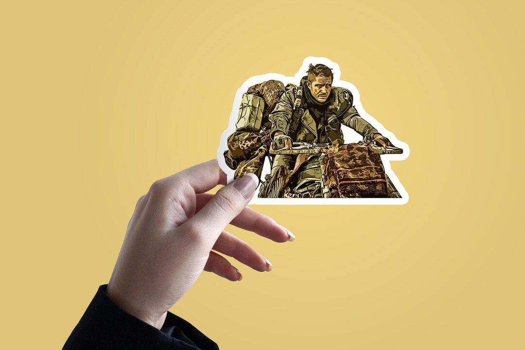 Mad Max Funny Sticker, Fury Road Decal, Road Warrior Movie Sticker ...