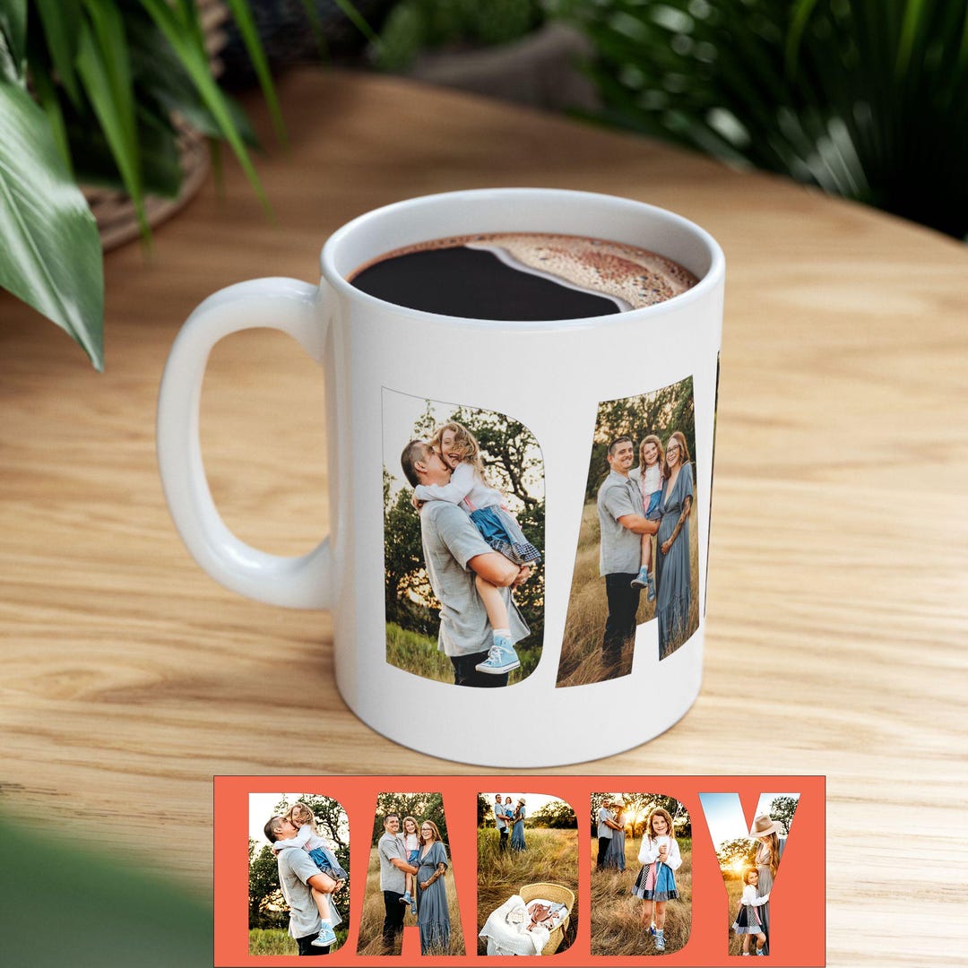 Daddy Mug, Custom Father's Day Cup, Personalized Dad Gift, Best Dad ...
