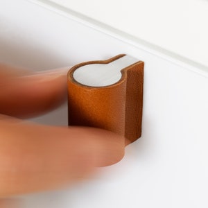 Unique Cabinet Hardware, Custom Drawer Pulls, Leather Cabinet Handles ...