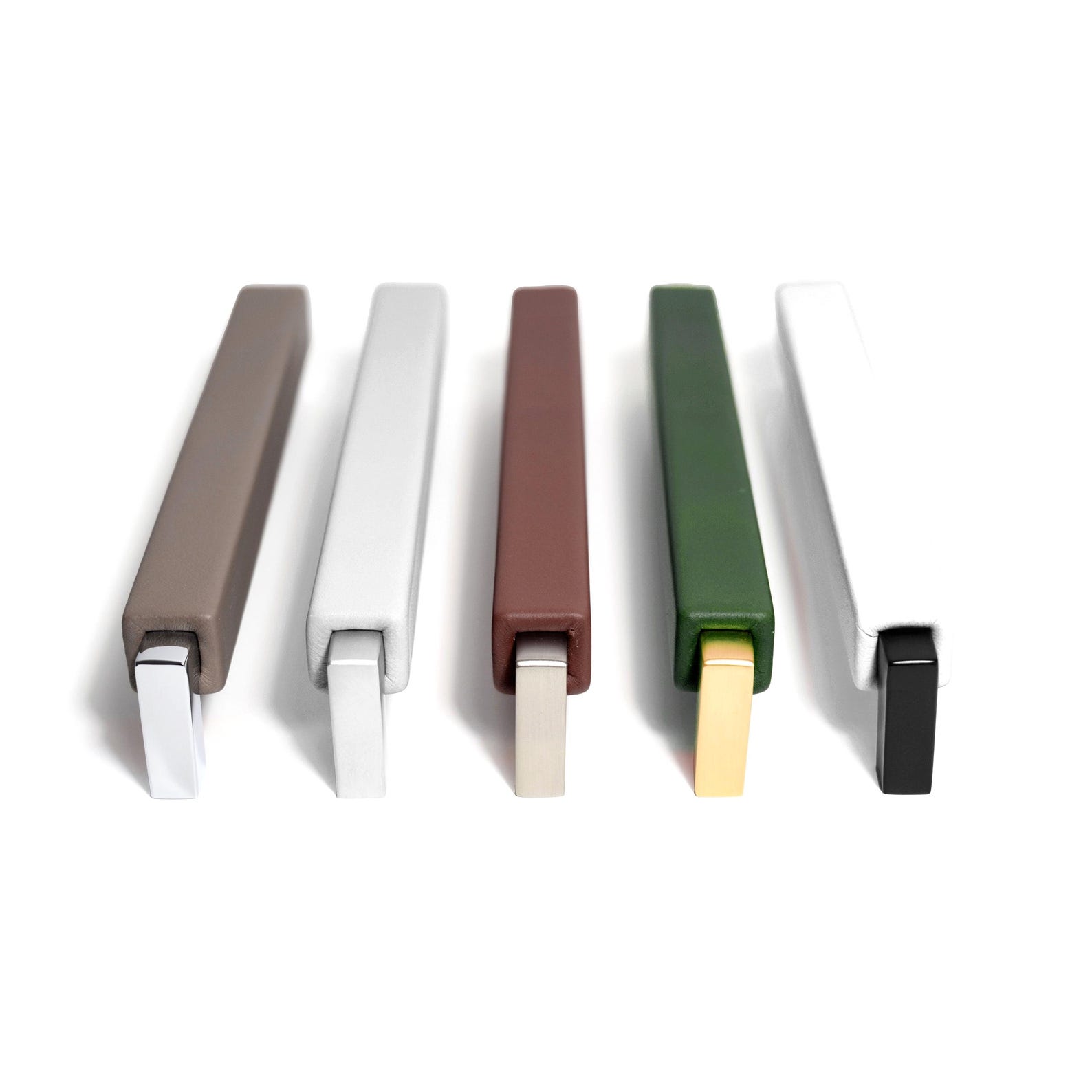 Leather Wrapped Cabinet Pulls, Design Handles, Leather Door Handles ...