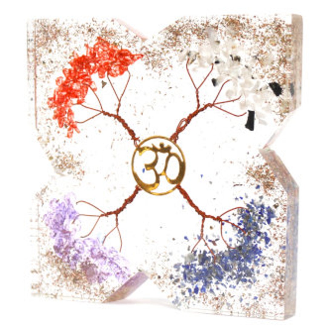 4 Tree Copper Attractor: Orgonite Desk Power Pack - Etsy