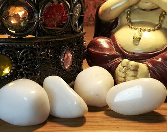 White Snow Quartz Raw Crystal - Etsy