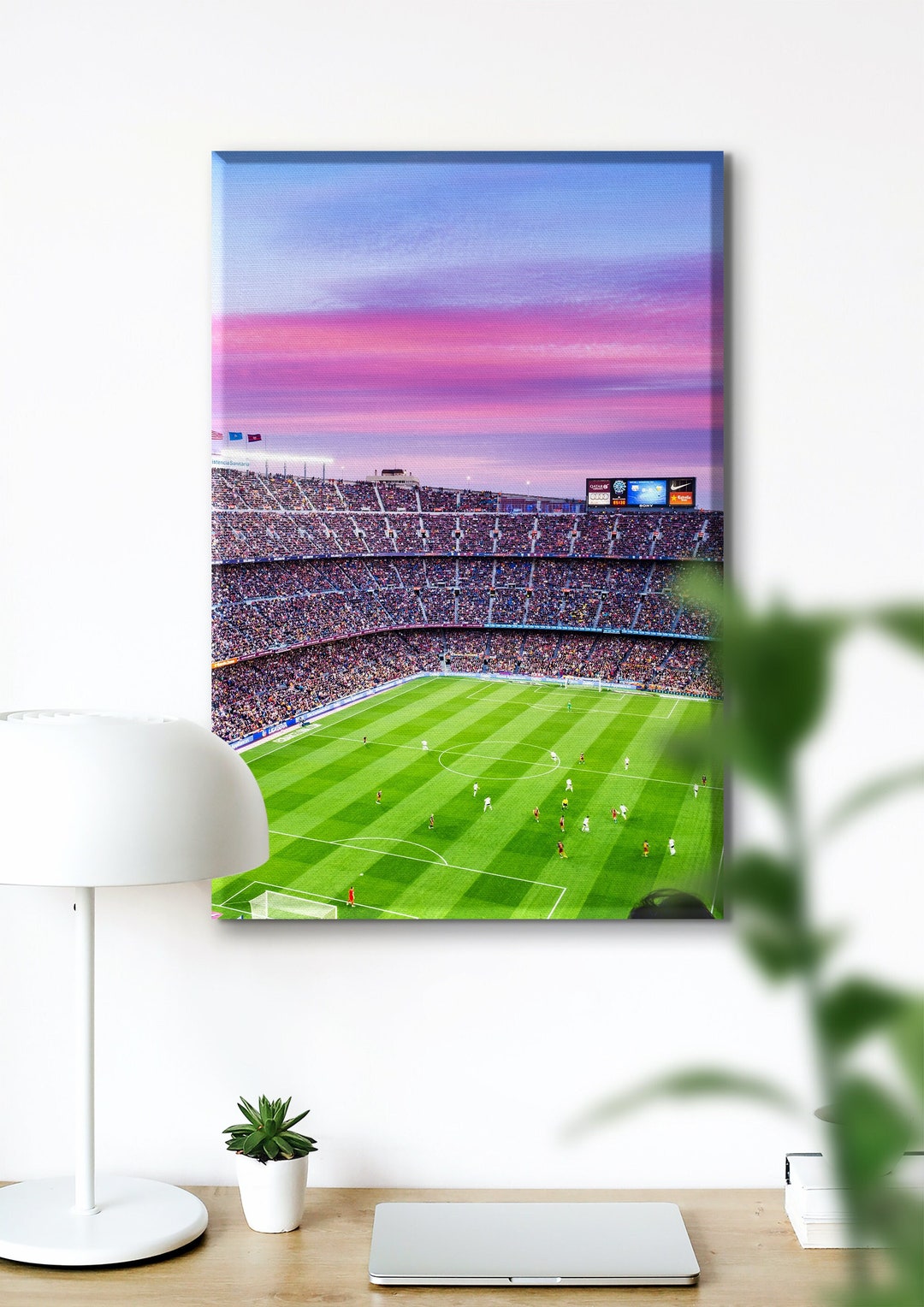 Barcelona Camp Nou Stadium FCB Football Club Poster Home Decor Print FC ...