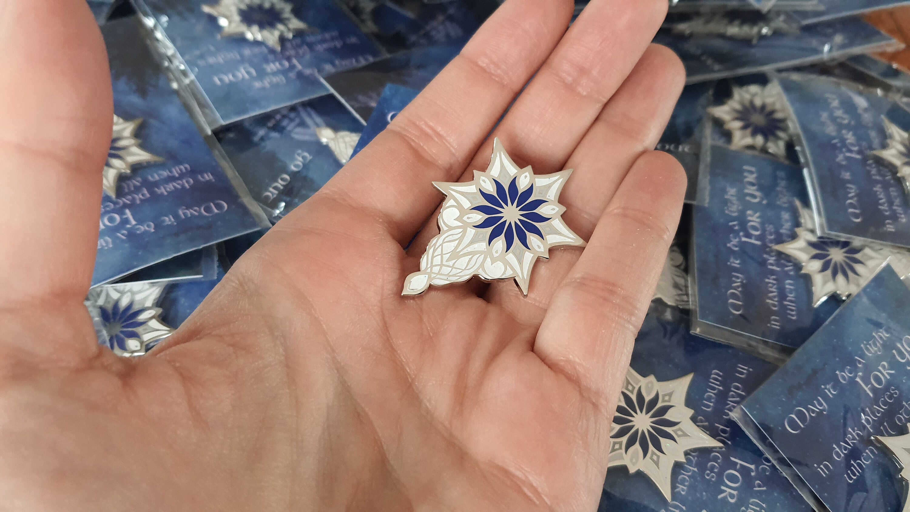 The Star of Earendil Enamel Pin Lotr Jewellery - Etsy