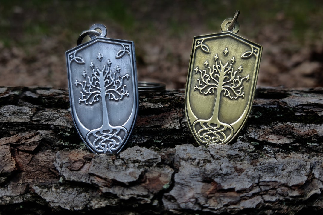The White Tree of Gondor - Keychain Lotr Jewelry - Lotr Keychain - Lord ...