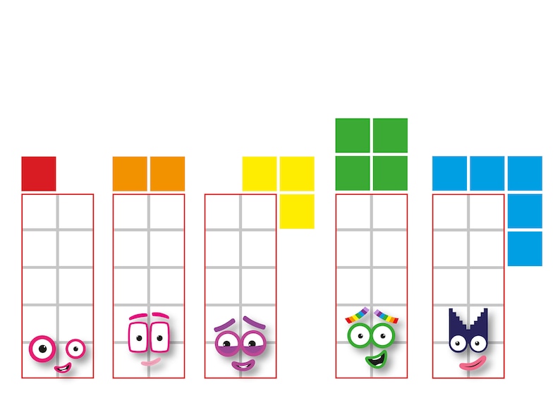 Numberblocks 1-29 Digital Download - Etsy