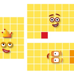 Numberblocks 30-59 Digital Download - Etsy