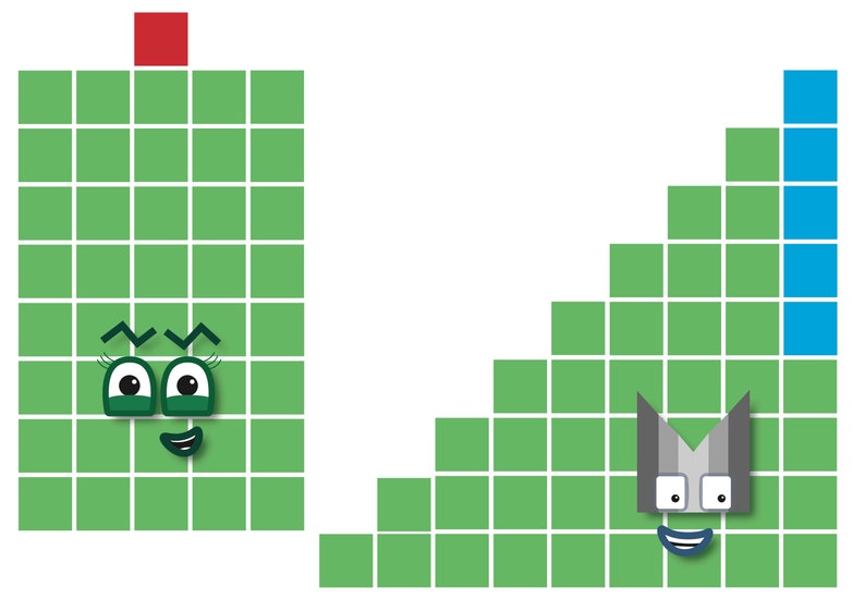 Numberblocks 30-59 Digital Download - Etsy