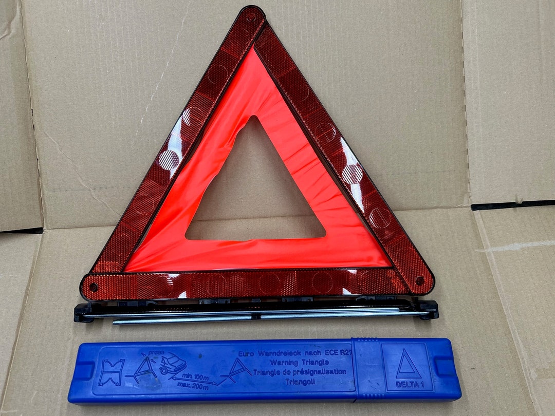 Euro Warning Hazard Triangle BMW E46 E36 E60 E87 E90 LCI F20 F21 Alpina ...
