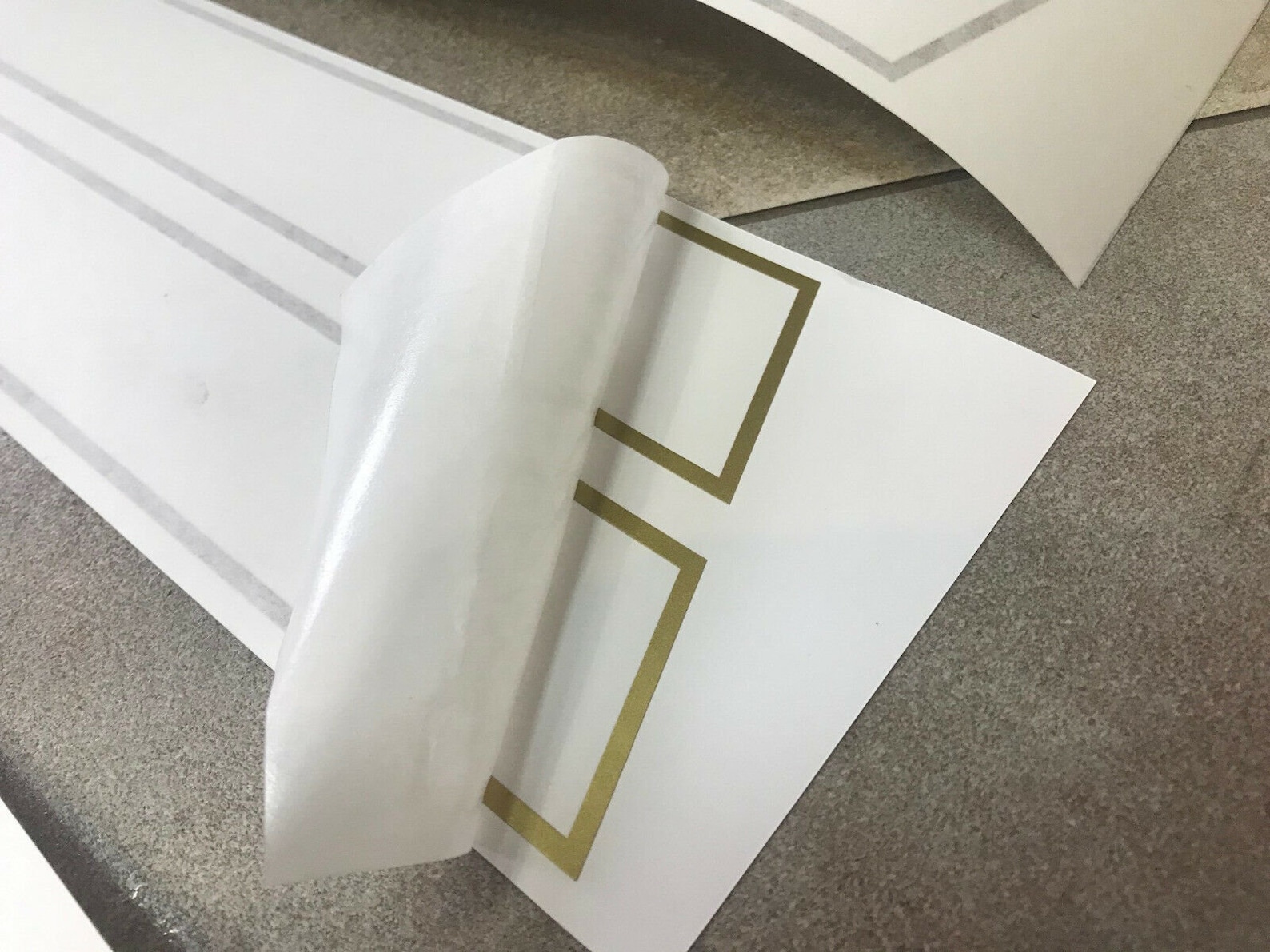 4d Alpina GOLD SLIM Decor Set Stickers BMW E12 E28 E23 E30 - Etsy