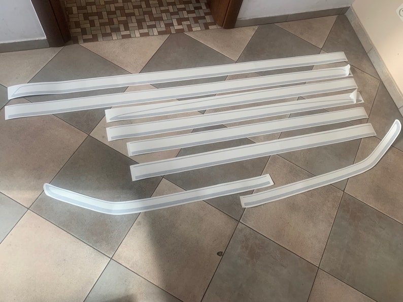 BMW E24 SILVER M-technic Decoset Stickers 8pcs/8tlg - Etsy