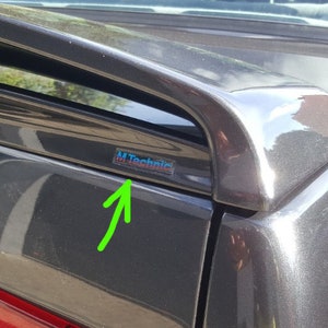 5pcs Stickers Decals M-technic MT1 MT2 BMW E30 E24 - Etsy