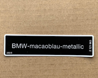 Bmw E34 Sticker - Etsy