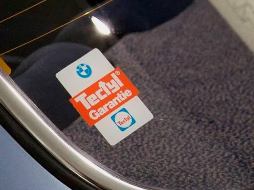 1x Label Windshield Sticker TECTYL Garantie BMW E21/e24/e30/e23/e28/e32 ...