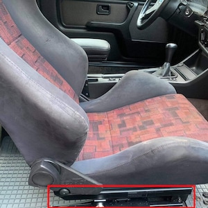 Full Set RECARO - BMW E30 325i M3 Alpina RECARO Consoles Adapters ...