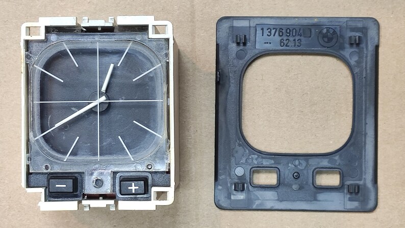 Analog Dashboard Clock BMW E30 M3 316i 318i 325i 318is 325es - Etsy