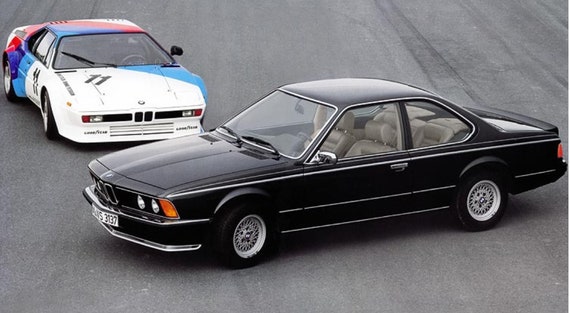 BMW E24 SILVER M-technic Decoset Stickers 8pcs/8tlg - Etsy