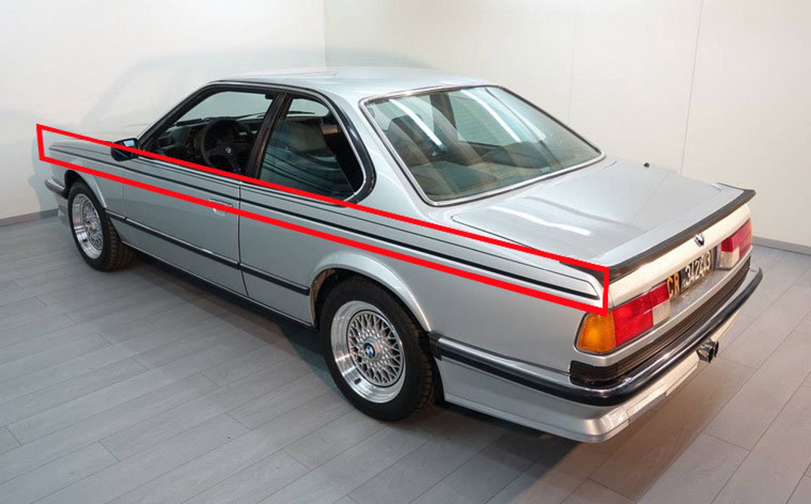 Zestaw Naklejek Dekorów Czarne BMW M-technic E12 E28 E23 E30 | Etsy