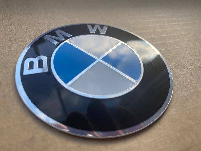 1x BMW Emblem/logo/badge 58mm Aluminum Sticker Fits to BMW E30 - Etsy