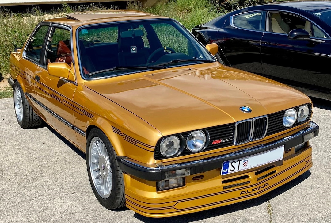 2d/4d Alpina BLACK-SLIM Decors Set Stickers BMW E34 E36 E46 E30 B6 3.5 ...