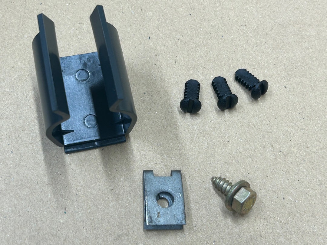 6pcs. BMW E30 Cockpit Cover Above the Driver's Knees - Installation Kit ...