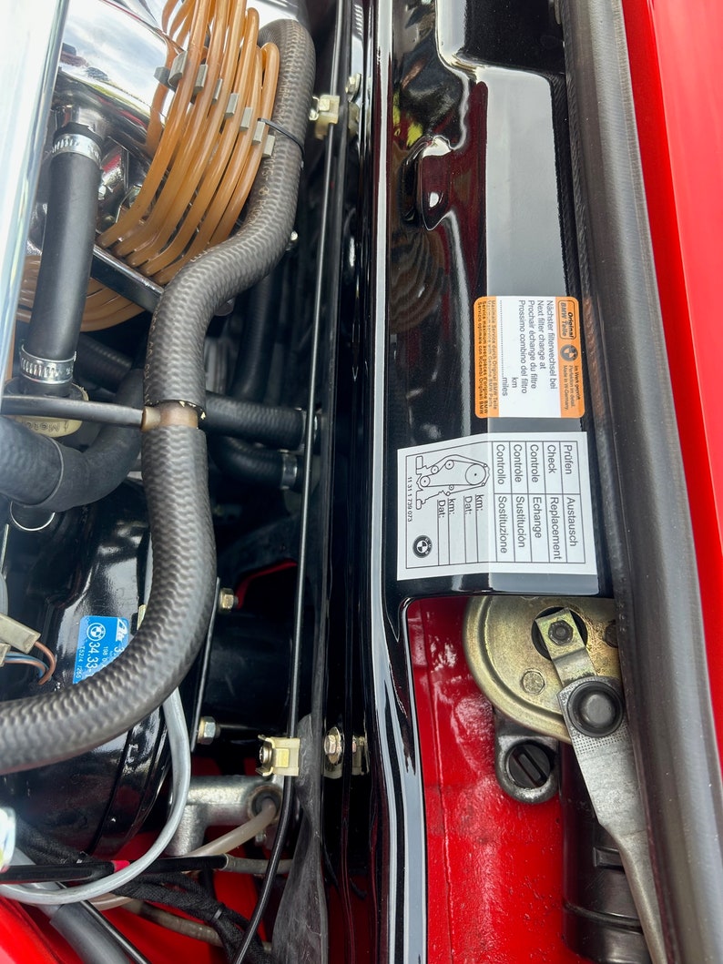 Sticker Brake Servo BMW E30/E24/E31/E23/E28/E32/E36/M3/M5/M6 - Etsy