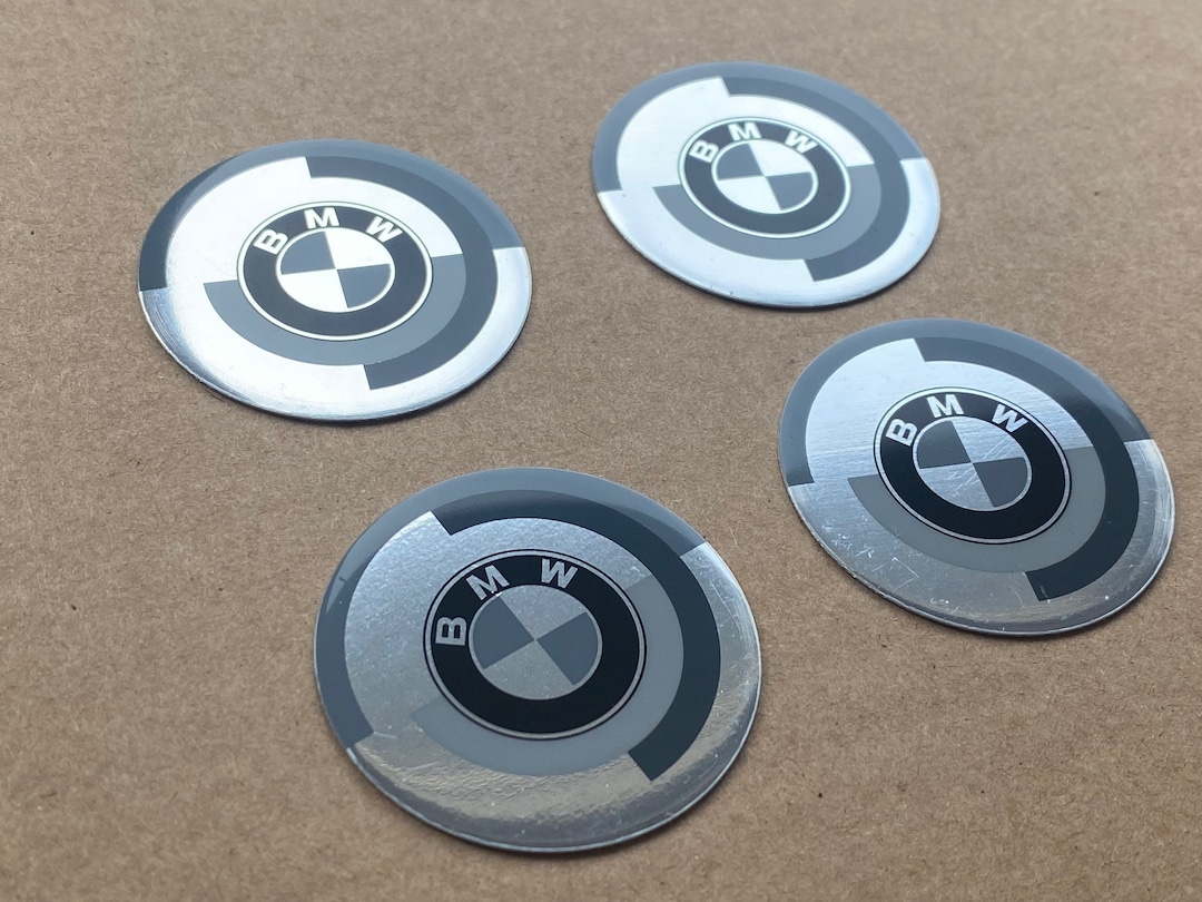 1x Aluminum Sticker BBS RA Mahle Hub Cap Motorsport E21 Hartge 45mm/1 ...