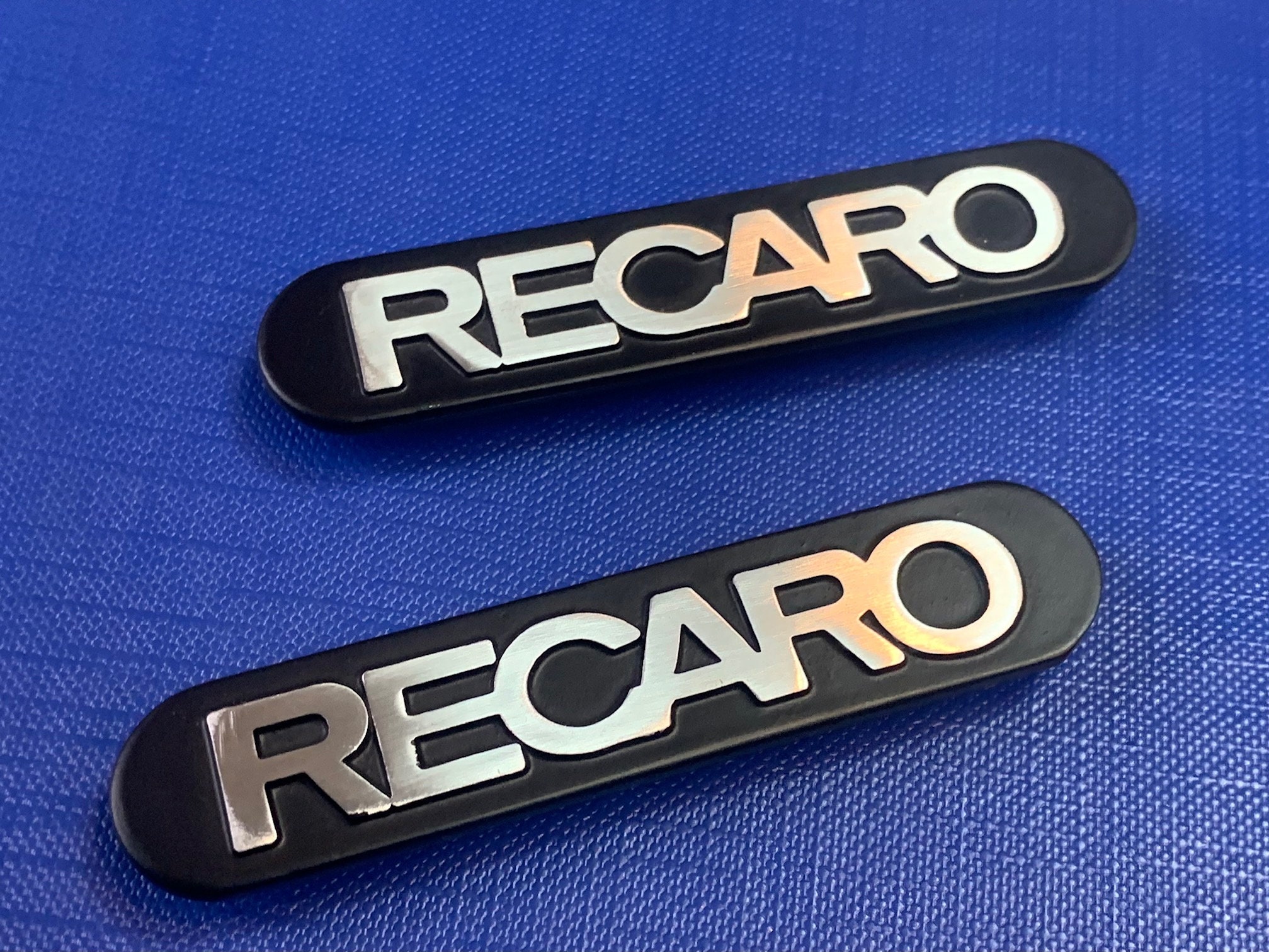 2x Recaro Badge Emblem Plakette Sport Seats Sitze Vintage - Etsy UK