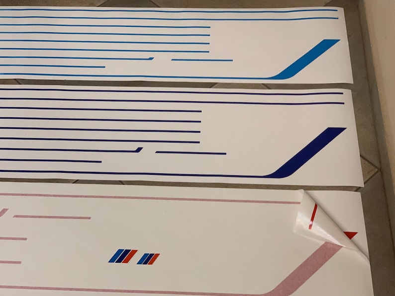 M-technic MT1 Decor Set Stickers BMW E30 E24 E12 PROFESSIONAL - Etsy