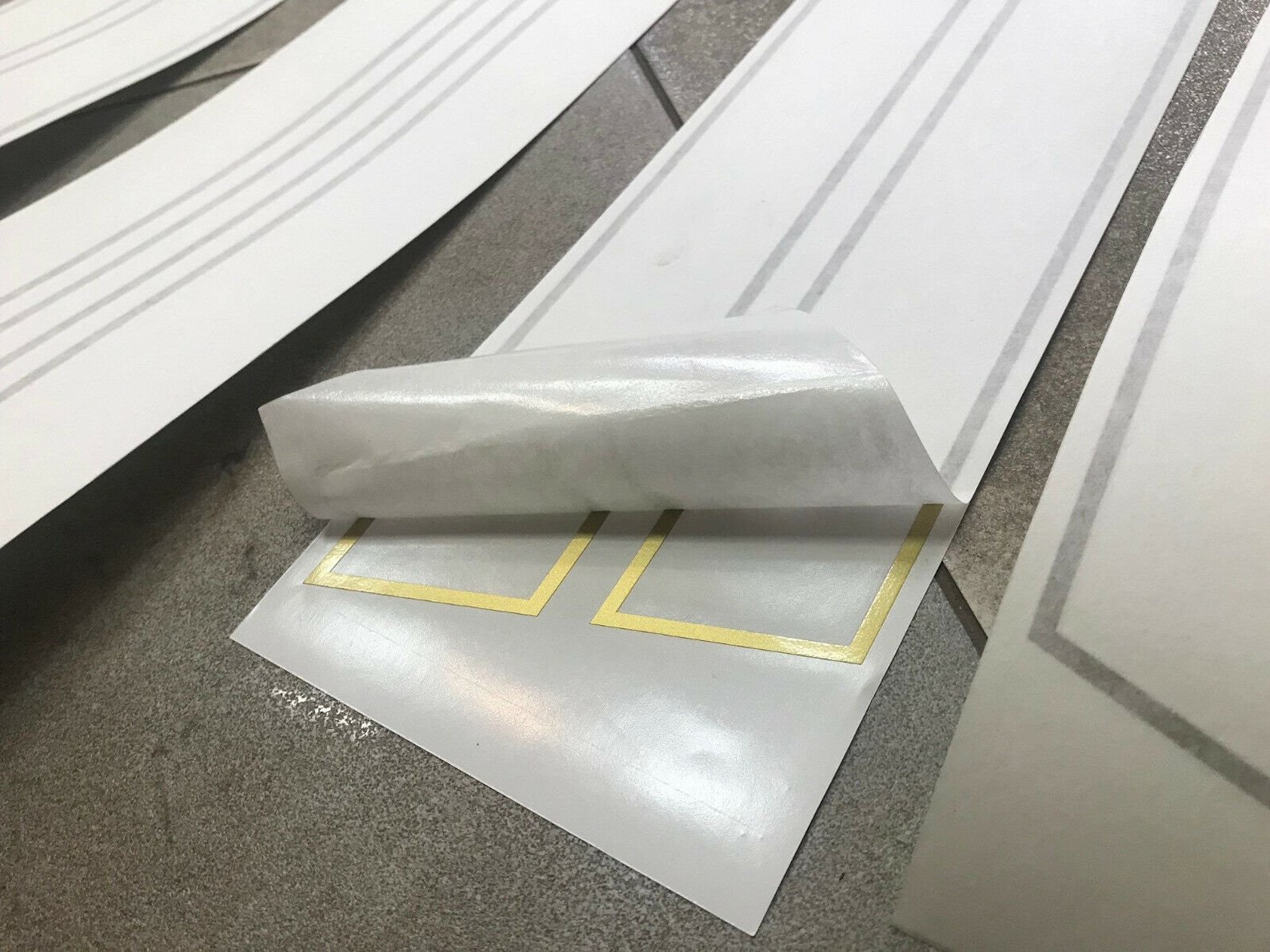 4d Alpina GOLD SLIM Decor Set Stickers BMW E12 E28 E23 E30 - Etsy