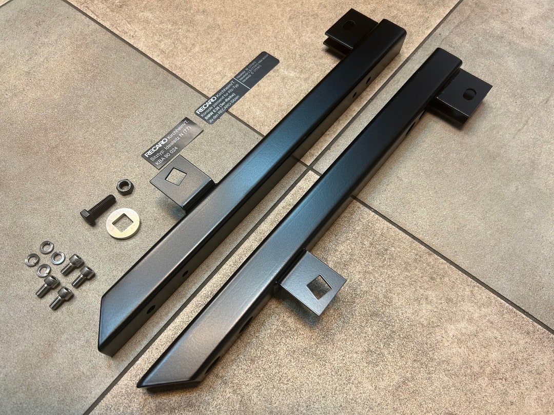 1x Recaro Consoles BMW E30 325i M3 Alpina RECARO Adapters Consoles 1 ...