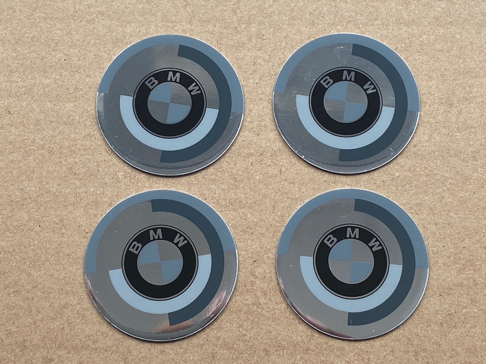 1x Aluminum Sticker BBS RA Mahle Hub Cap Motorsport E21 Hartge 45mm/1 ...