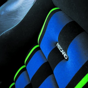 2pcs Recaro Badge Emblem Plakette Sport Seats Sitze Vintage Sport 80s ...