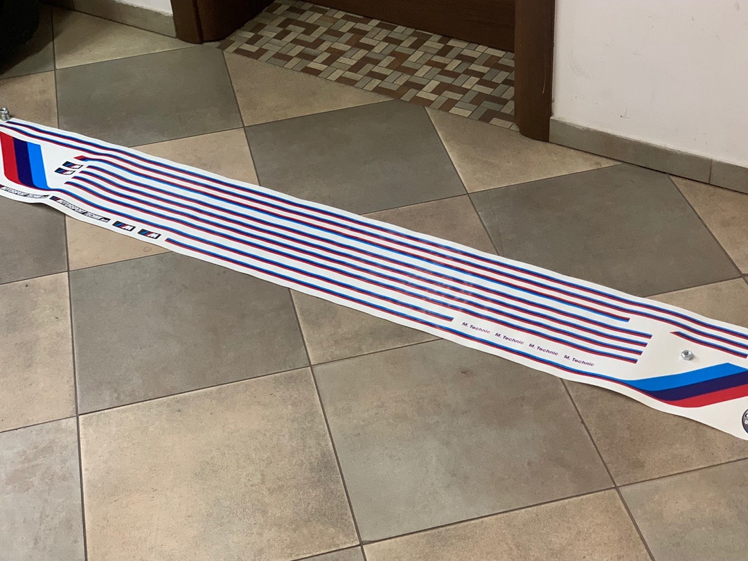 M-technic MT1 Decor Set Stickers BMW E30 E24 E12 Econo - Etsy