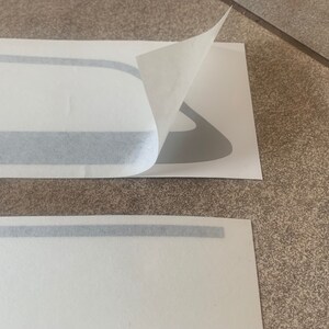 BMW E24 SILVER M-technic Decoset Stickers 8pcs / 8tlg - Etsy