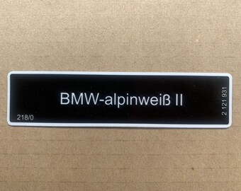 Bmw E34 Sticker - Etsy