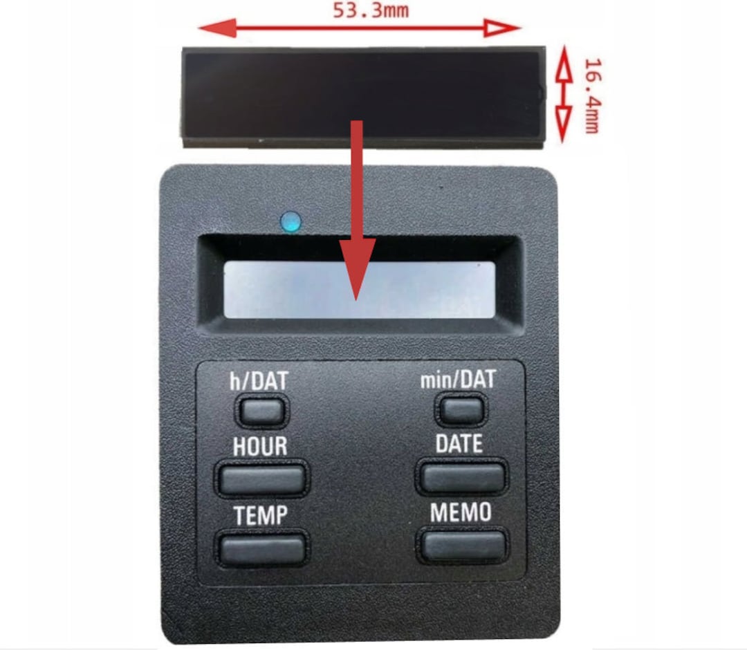 DIY Car LCD Display for BMW E28 E30 E24 6 Button Computer on Board - Etsy