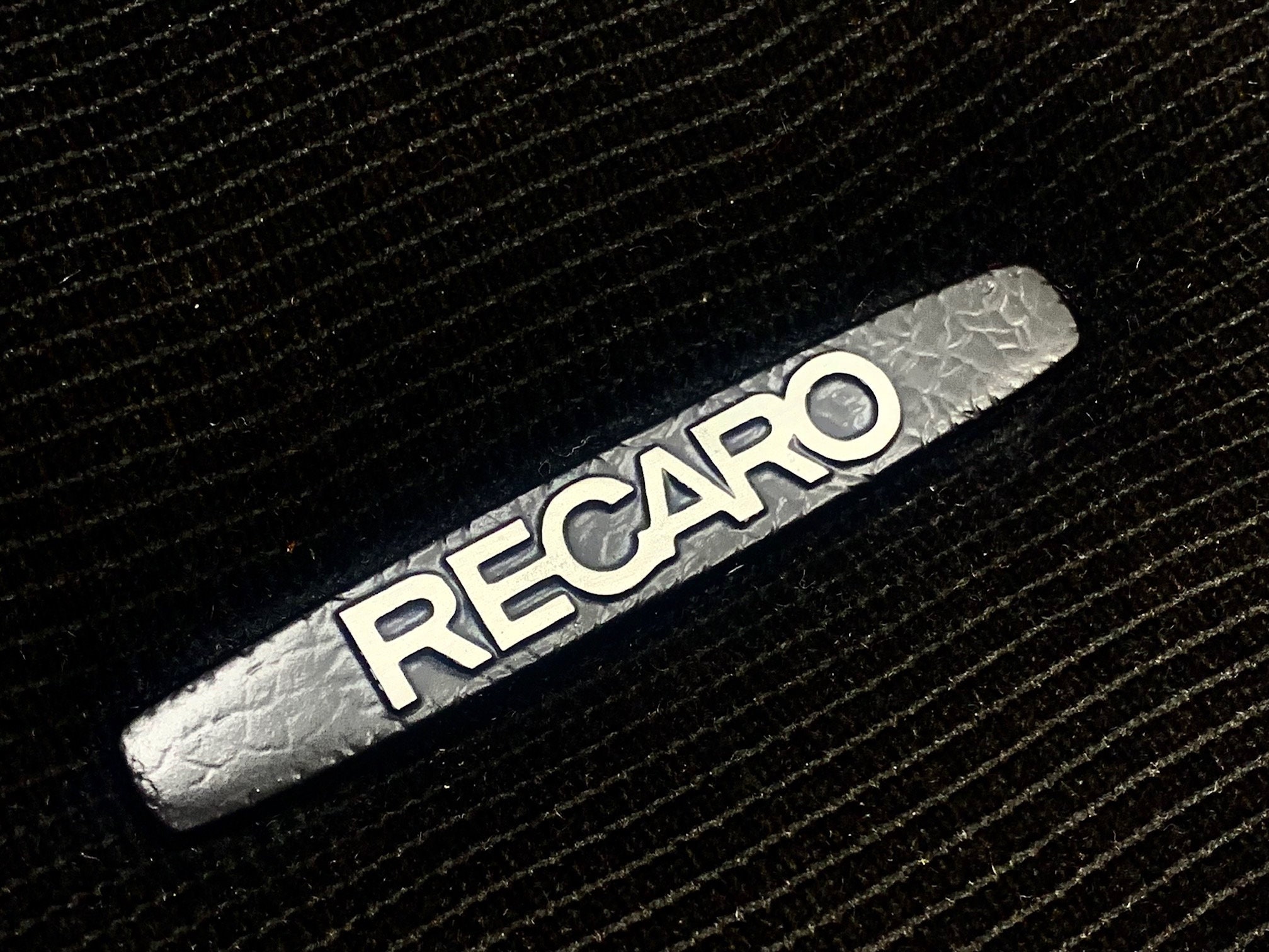 Recaro Badge Emblem Plakette Sport Seats Sitze Vintage Sport | Etsy ...