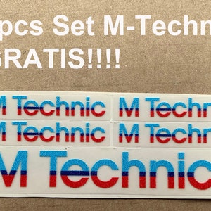 M-technic MT1 Decor Set Stickers BMW E30 E24 E12 PROFESSIONAL - Etsy