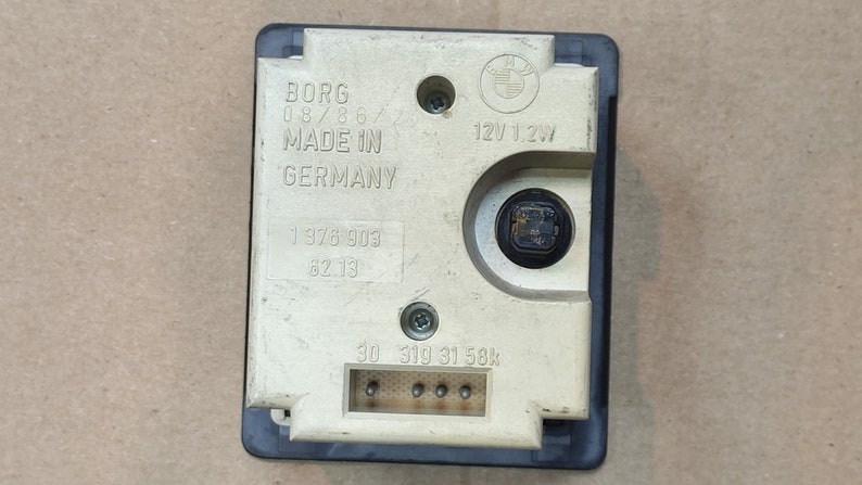 Analog Dashboard Clock BMW E30 M3 316i 318i 325i 318is 325es - Etsy