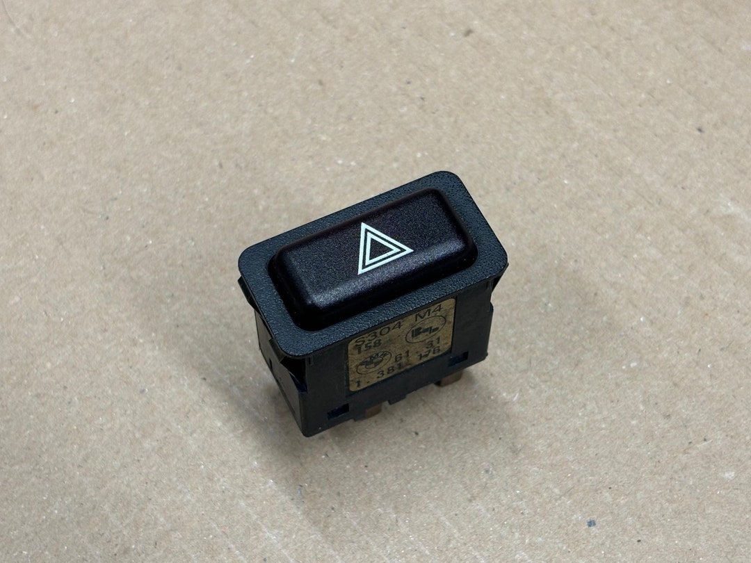 Hazard Warning Switch BMW E30 325i 325is 320i 318i Convertible M3 (S001 ...