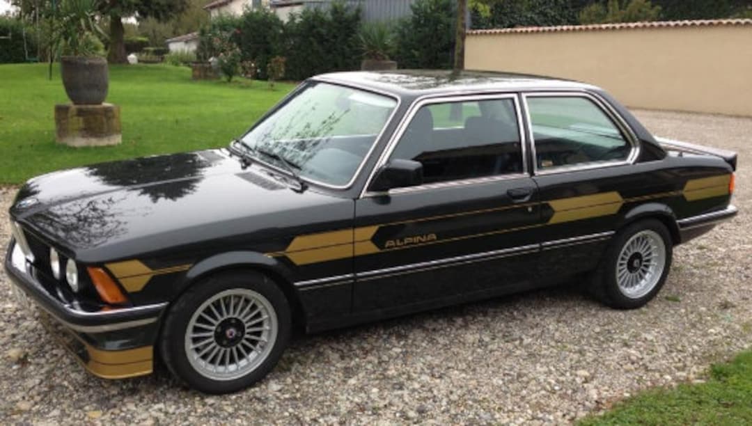 2d Alpina GOLD Decor Set Stickers BMW E21 E10 E24 E30 2-door 8pcs/8tlg ...
