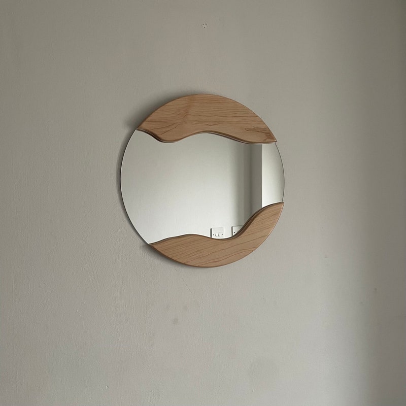 Live Edge Wall Mirror - Etsy