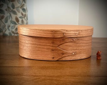 Vintage Hand Painted Wooden Shaker Style Oval Box - Etsy