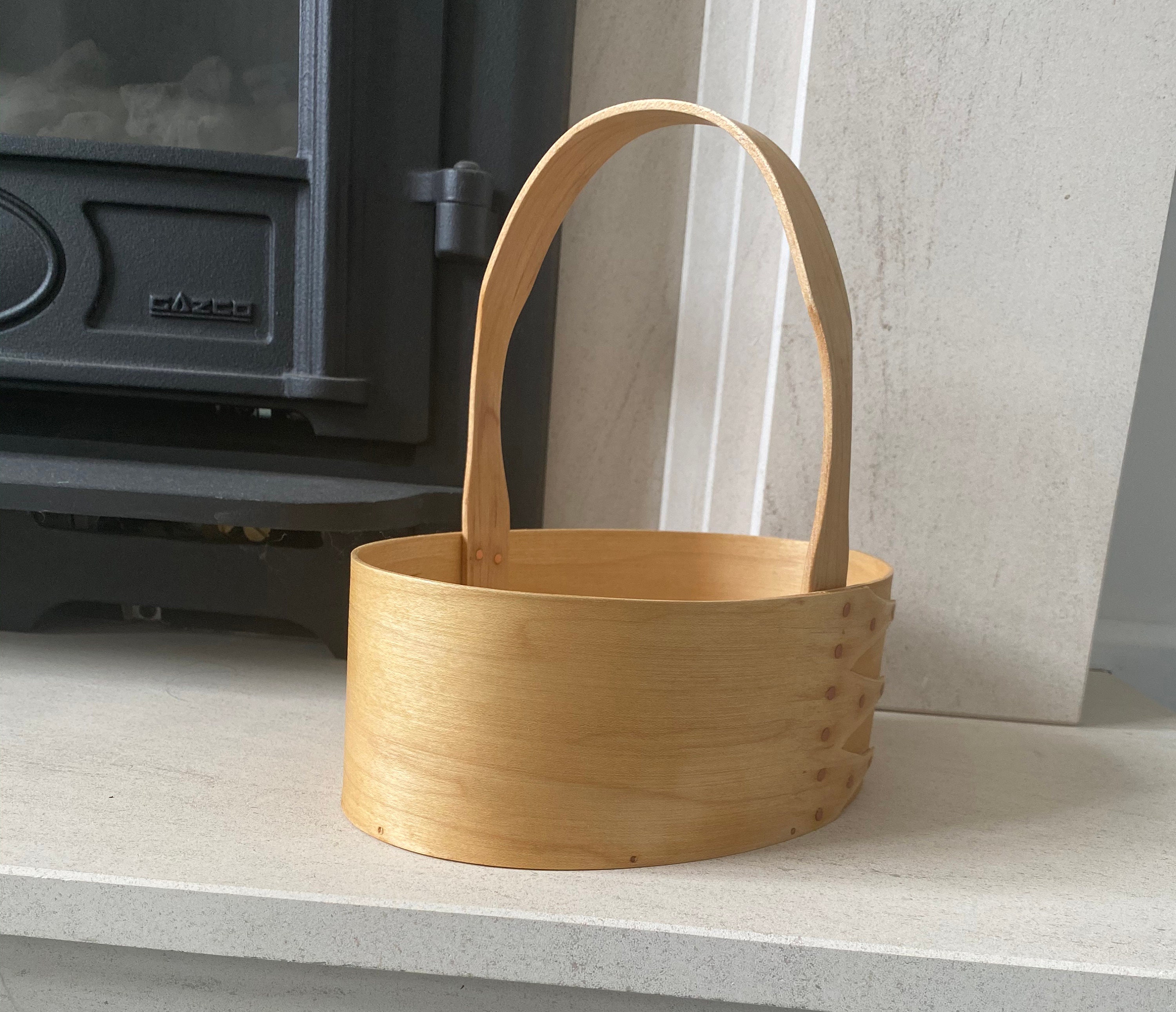 Maple Shaker Style Oval Basket 4 - Etsy