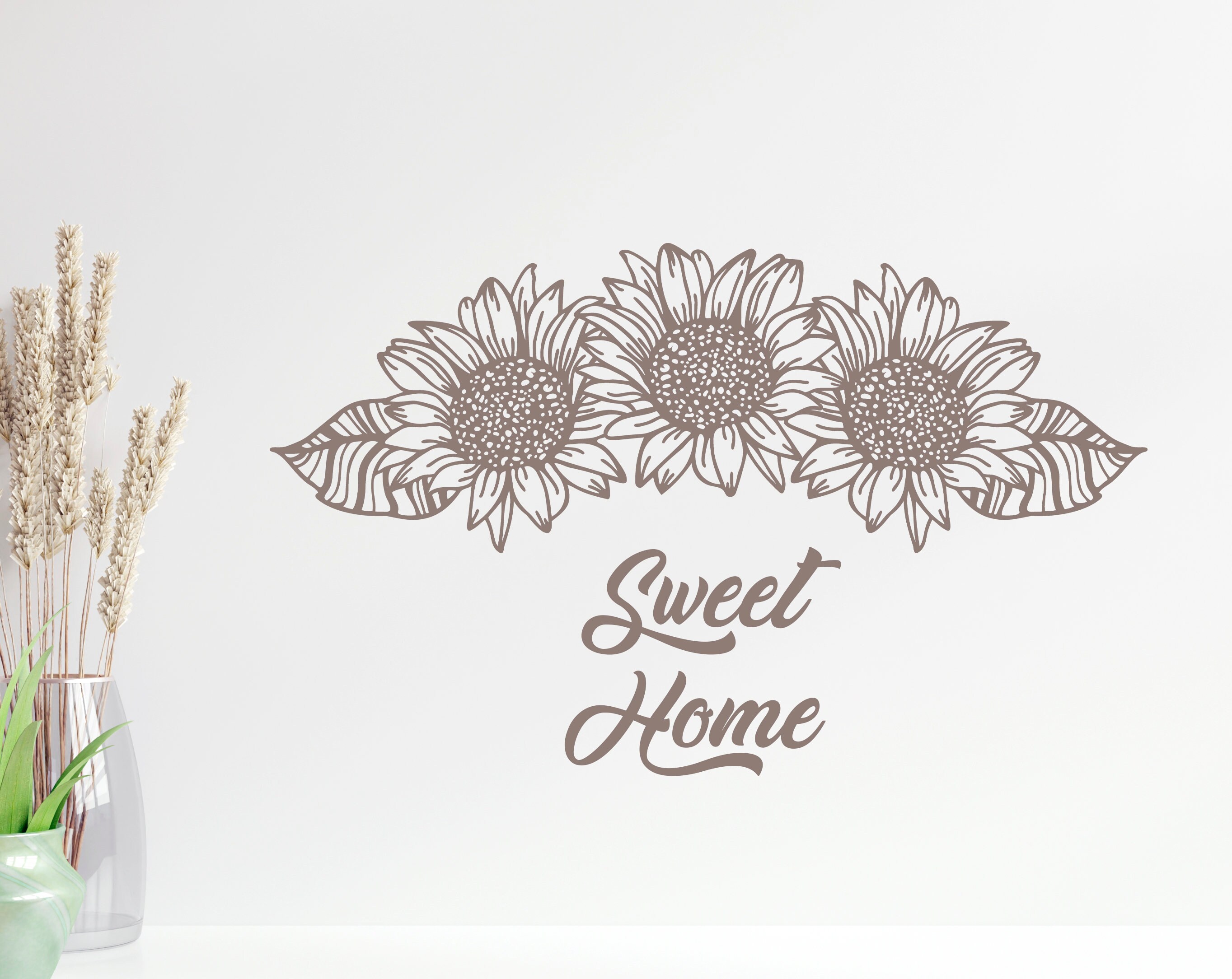 Sunflower Svg Flower Border Svg Sunflower Swag Svg - Etsy Canada