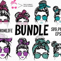 Mom Life, Messy Bun, Mom Bun, Mom Life - Etsy