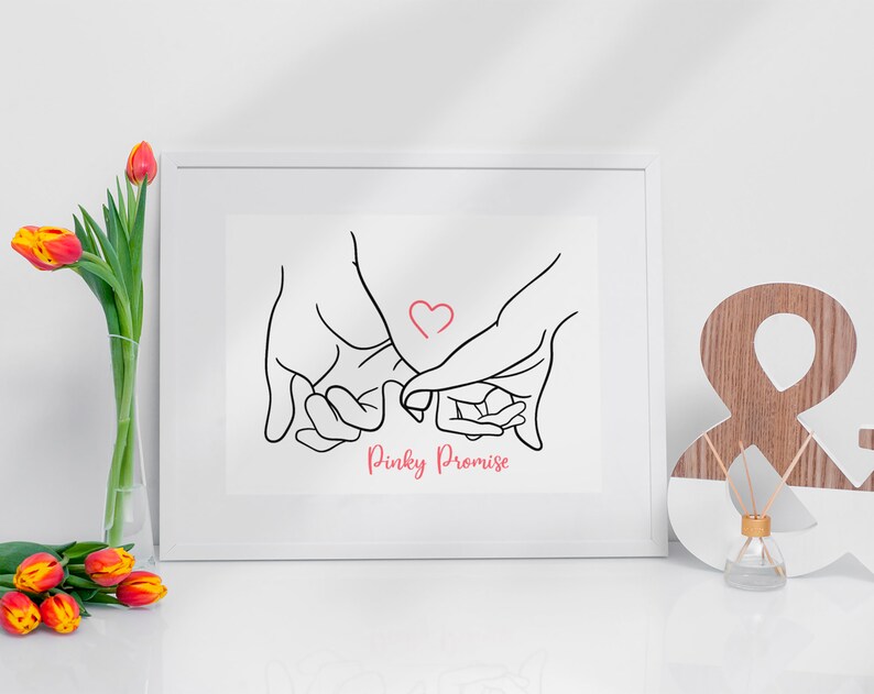 Pinky Promise Svg Couple Svg Wedding Svg Love Svg Png Etsy Ireland